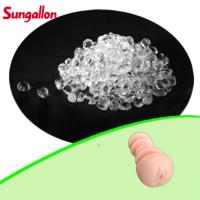 China Superior Hand Feeling Eco-friendly TPR Thermoplastic Elastomer Granules Raw Material for Personal pleasure products for sale