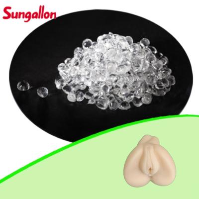 China Superior Hand Feeling Eco-friendly TPR Thermoplastic Elastomer Granules Raw Material for Personal pleasure products for sale