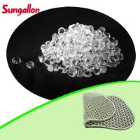 China Ultra Soft Elastic Recyclable TPE TPR Granules Raw Materials for Comfortable Seat Cushions for sale