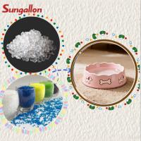 China High Elasticity TPE Particles for Pet Water Bowls Easy Injection Molding with Slip-Proof Base for sale