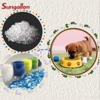 China High Elasticity TPE Particles for Pet Water Bowls Easy Injection Molding with Slip-Proof Base for sale