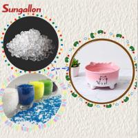 China High Elasticity TPE Particles for Pet Water Bowls Easy Injection Molding with Slip-Proof Base for sale