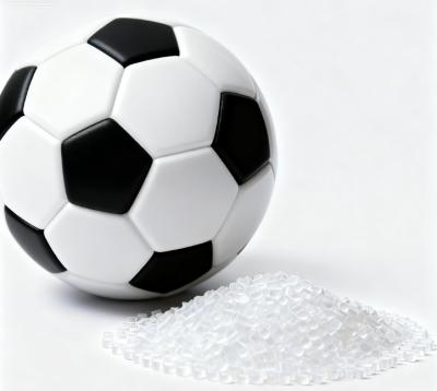 China Sungallon TPE Granules High-Quality Injection Molding Grade Attractive Appearance for Football Basketball & Various Balls for sale