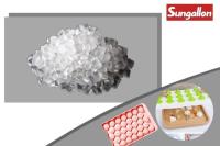 China TPE Granules: Recyclable Soft Cube Ice Tray Made with Food-Grade TPE Rubber Granules for sale