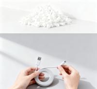 China Sungallon Scratch-Proof Anti-Aging Non-Toxic for Home/Office USB Power Cable Sheaths TPE Granule for sale
