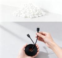 China Sungallon Scratch-Proof Anti-Aging Non-Toxic for Home/Office USB Power Cable Sheaths TPE Granule for sale
