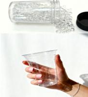 China Impact-Resistant High Gloss Transparent for Catering Events/Outdoor Camping Disposable Cups K-Resin for sale