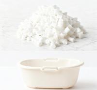China Hypoallergenic Comfortable Easy-Clean for Infant Daily Bathing Baby Bathtubs Recyclable TPE Granules for sale