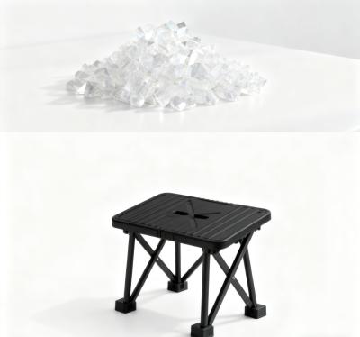 China Stain-Resistant Comfortable Wear-Proof for Indoor Temporary Seating Folding Bench Making TPE Granule for sale