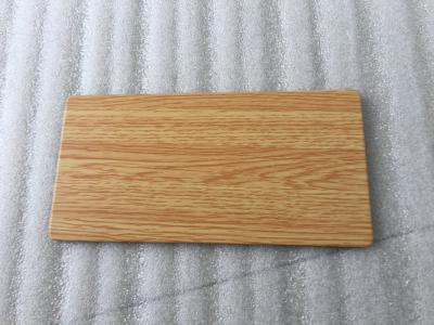 China Wooden Colors Aluminum Sandwich Panel , High Strength Aluminum Laminated Panels  for sale