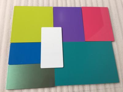 China High Rigidity Decorative Aluminum Wall Panels , Aluminium Composite Plate  for sale