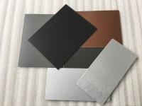 China 3 Coats PVDF Aluminum Composite Panel Boards High Intensity For Interior Wall for sale