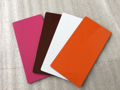 China Various Colors ACP Aluminium Sheet High Intensity With Weather Resistance  for sale