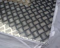China Anti -  Pollutant Diamond Tread Aluminum Sheet , Aluminium Chequer Plate Sheet  for sale