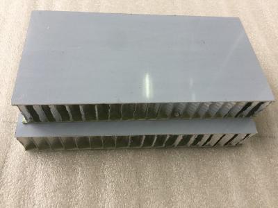 China White PVDF / FEVE Paint Aluminium Honeycomb Composite Panel Sound Insulation  for sale