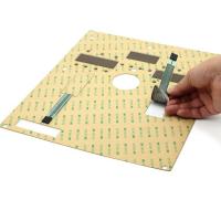 China Custom Membrane Switch 1-4 Layers 12V-48V ESD Shield Carbon Grid for Medical Equipment for sale