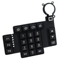 China Dependable Elastomer Keypads Screen Printing for Long-lasting Performance Silicone Rubber Keypads (VTRK00152) for sale