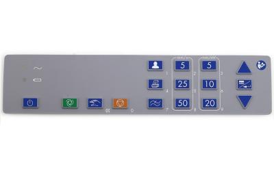 China Custom Silicone Rubber Keypad for Medical Infusion Pumps -40 to 85°C IP68 for sale