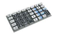 China Custom Silicone Rubber Keypad for POS Machine with 1 Million Life Cycle IP68 for sale