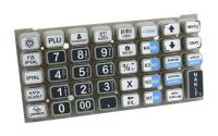 China Custom Silicone Rubber Keypad for POS Machine with 1 Million Life Cycle IP68 for sale