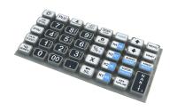 China Custom Silicone Rubber Keypad for POS Machine with 1 Million Life Cycle IP68 for sale