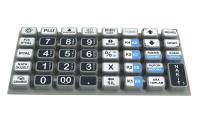 China Custom Silicone Rubber Keypad for POS Machine with 1 Million Life Cycle IP68 for sale