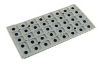 China Custom Silicone Rubber Keypad for POS Machine with 1 Million Life Cycle IP68 for sale