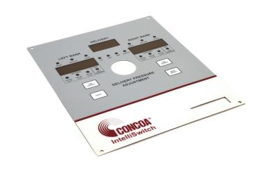 China Custom Membrane Switch 1-4 Layers 12V-48V ESD Shield Carbon Grid for Medical Equipment for sale