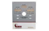China Custom Membrane Switch 1-4 Layers 12V-48V ESD Shield Carbon Grid for Medical Equipment for sale