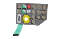 China Custom Membrane Switch Insertable Pocket Label Low Loop Resistance 100Ω IP65-IP68 1-1000 Keys for sale