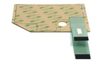 China Custom Membrane Switch Insertable Pocket Label Low Loop Resistance 100Ω IP65-IP68 1-1000 Keys for sale