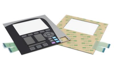 China Custom Membrane Switch with Embedded LEDs IP65 12V for Medical Devices and Industrial Controls for sale