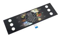 China Digital Printed Capacitive Membrane Switch 250VAC 50mOhm for Household Appliances for sale