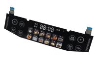 China Custom Capacitive Membrane Switch for Electric Cookers 5M Cycles 100MΩ Insulation for sale