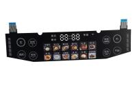 China Custom Capacitive Membrane Switch for Electric Cookers 5M Cycles 100MΩ Insulation for sale