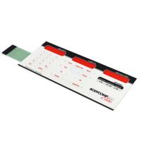China Medical Electronic Scales Membrane Switch with Backlighting and Memory Functions LTMS00289 for sale