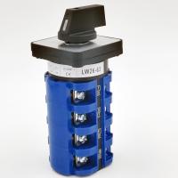 China Model LW26 63A Motorized 4-Pole 3-Position 1-0-2 Rotary Cam Switch for Various Motorized Applications for sale