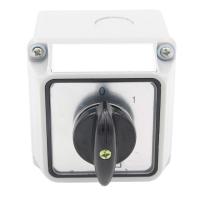 China MEH LW26 Series 20A Changover Rotary Cam Switch 3 Pole 3 Way Selector Waterproof IP65 ABS+Brass+Silver Contact CE/Certified 440V for sale