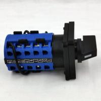 China 20A LW26-20/5 5 Pole 3 Position Changeover Rotary Cam Switch with L1 L2 L3  Position Brass+Silver Contact for sale