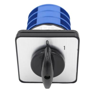 China LW26 Series 32A 3-Pole 2-Position Rotary Cam Changeover Switch 440V ABS+Brass+Silver Contact for sale