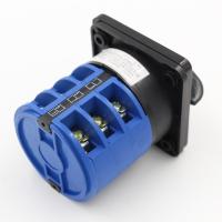 China LW26 Series 32A 3-Pole 2-Position Rotary Cam Changeover Switch 440V ABS+Brass+Silver Contact for sale