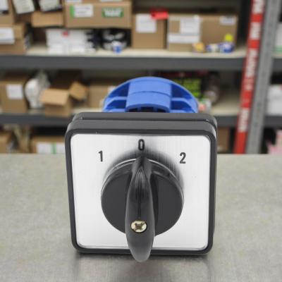 China High Quality 3 Position 2 Pole 3 Step Control Panel LW26 Lw28 20A Changeover Switch Rotary Cam Switches with 