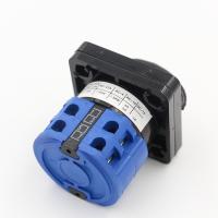China High Quality 3 Position 2 Pole 3 Step Control Panel LW26 Lw28 20A Changeover Switch Rotary Cam Switches with 