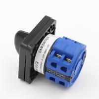 China High Quality 3 Position 2 Pole 3 Step Control Panel LW26 Lw28 20A Changeover Switch Rotary Cam Switches with 