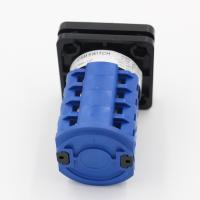 China 4 Pole 16 Terminals Silver Contact Cam Switch 3 Step 440V 20A LW26 Manual Changeover Rotary Switches Metal/Plastic IP53 for sale