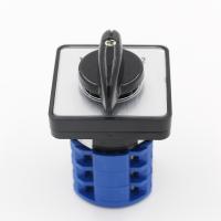 China 12 Terminals Silver Contact 3 Position 3 Pole Cam Switch 440V 20A Transfer Changeover Rotary Selector LW26-20/3 Model Metal for sale