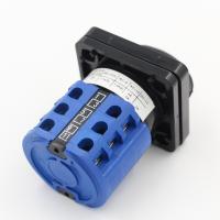 China 12 Terminals Silver Contact 3 Position 3 Pole Cam Switch 440V 20A Transfer Changeover Rotary Selector LW26-20/3 Model Metal for sale