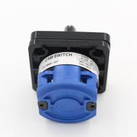 China 20A 3-Step 2-Pole 1-0-2 Changeover Rotary Cam Switch with 4 Terminals Silver Contact for Change over Applications for sale