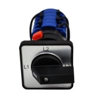 China LW26 Series 25A Single Hole Installation Rotary Cam Switch Electric 3 Phase 1-0-2 Changeover Switch Product Rotary Switches for sale