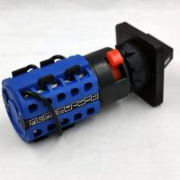 China LW26 Series 25A Single Hole Installation Rotary Cam Switch Electric 3 Phase 1-0-2 Changeover Switch Product Rotary Switches for sale